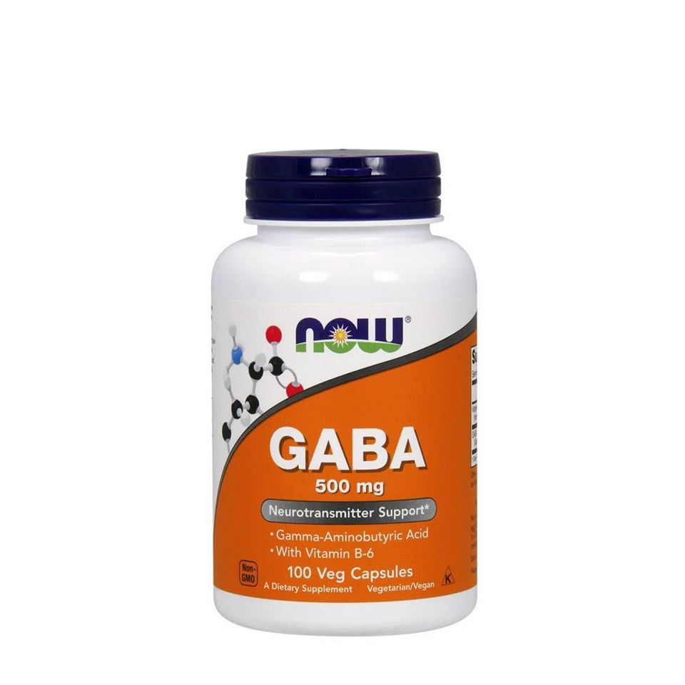 Now Foods GABA 750 mg